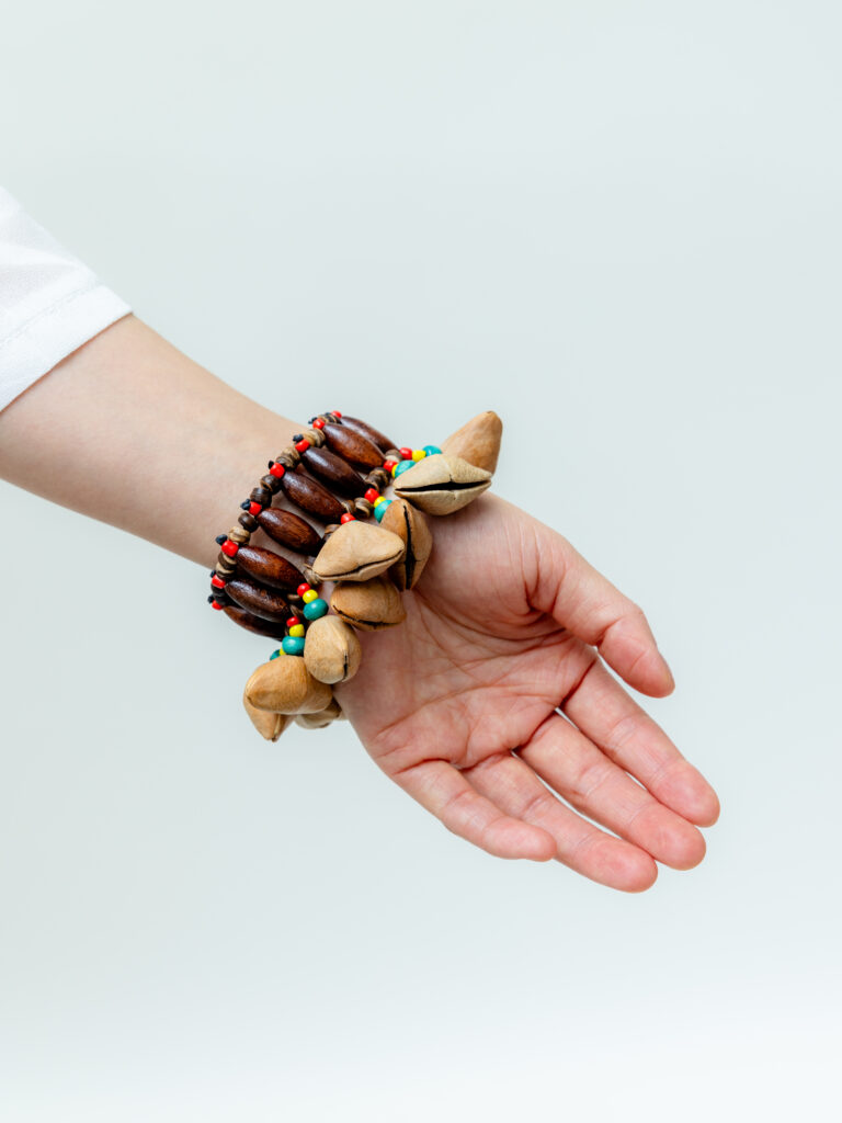 Nut shell Wrist / Ankle Bracelet shaker Chacha – Integrated Therapy Work